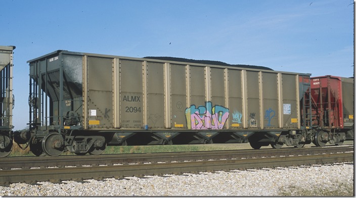 CSXTHS - Rail Fanning - Coal Car Cornucopia - 09-02-2014